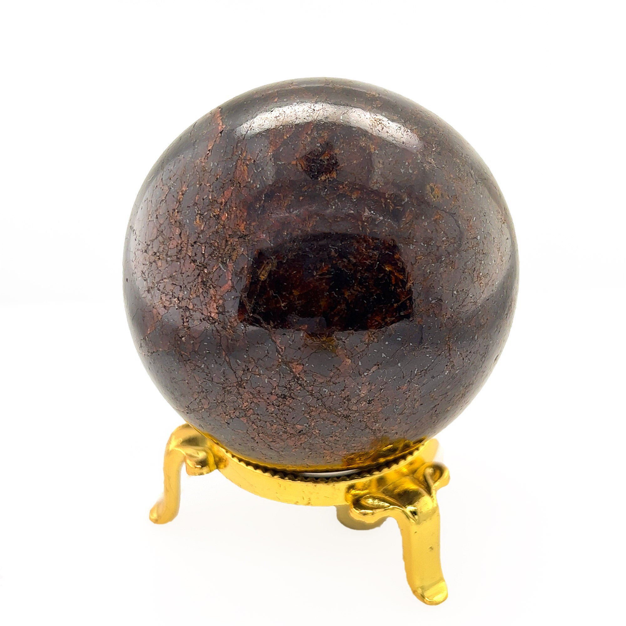Garnet Polished Sphere – Feel Crystals and Jewellery