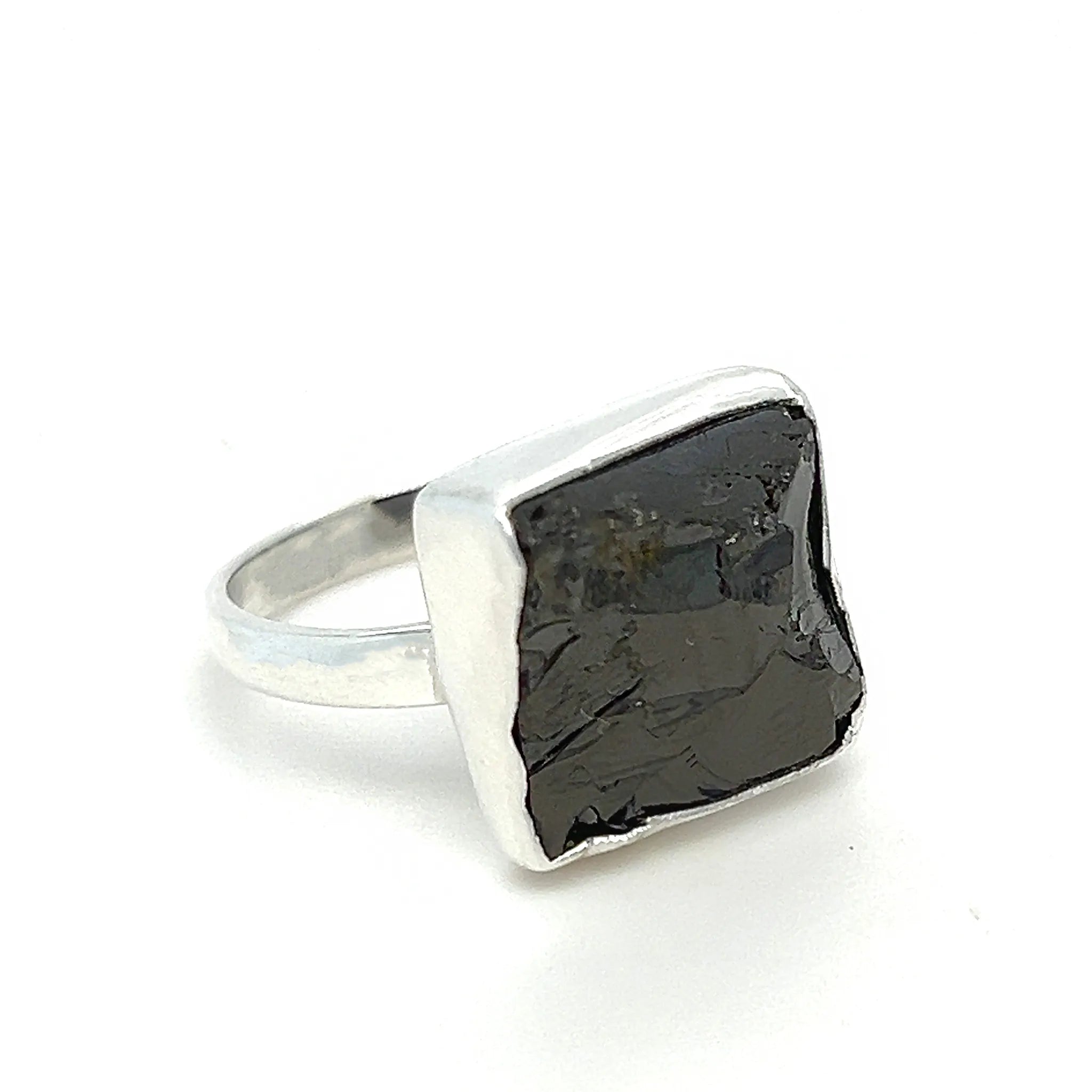 Raw Shungite Ring – Feel Crystals and Jewellery