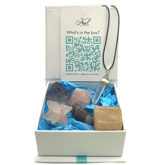 Relax Crystal Gift Box – Feel Crystals and Jewellery